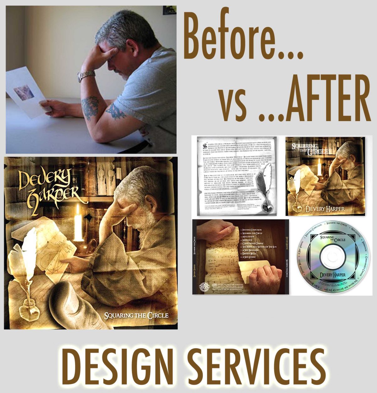 CD Cover Art Template Packaging & Design - DiscMasters